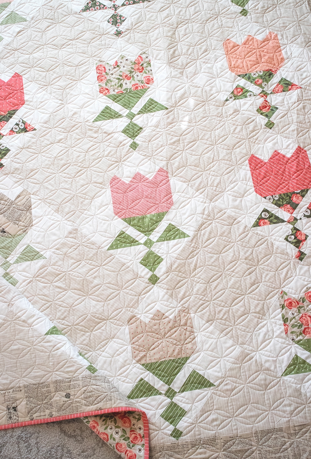 Tulip Quilt Pattern | Top US Quilting Blog | Lella Boutique