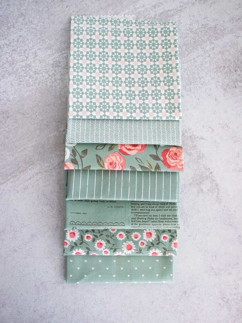 Love Note Fabric (Matching Solids) - US Sewing | Lella Boutique