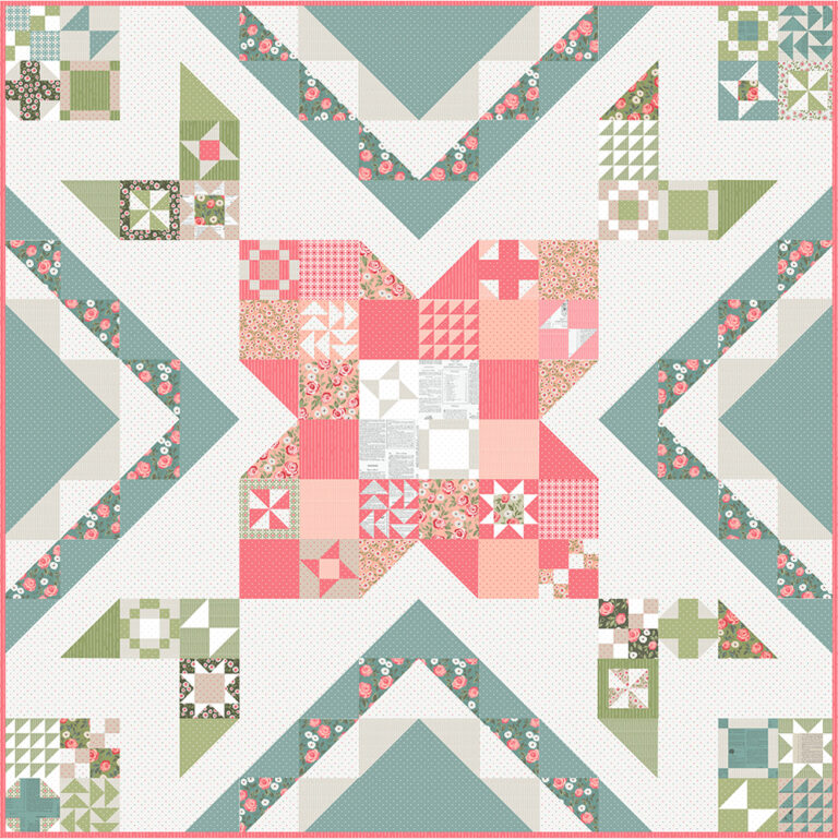 Rose in Bloom Quilt Along (Blocks 1-6) - Lella Boutique