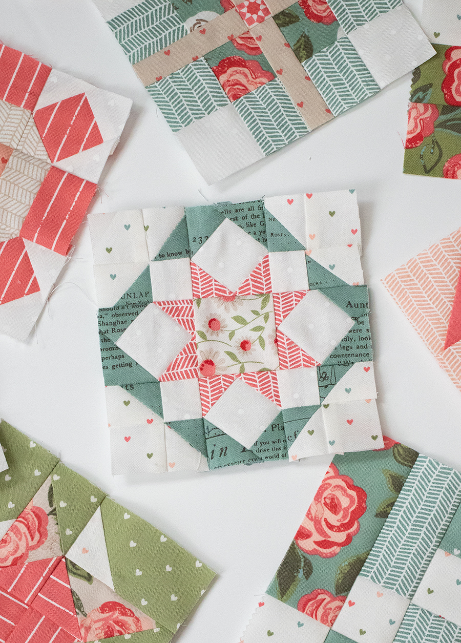 Moda Blockheads 4: Free Block of the Week (Block 17) - Lella Boutique