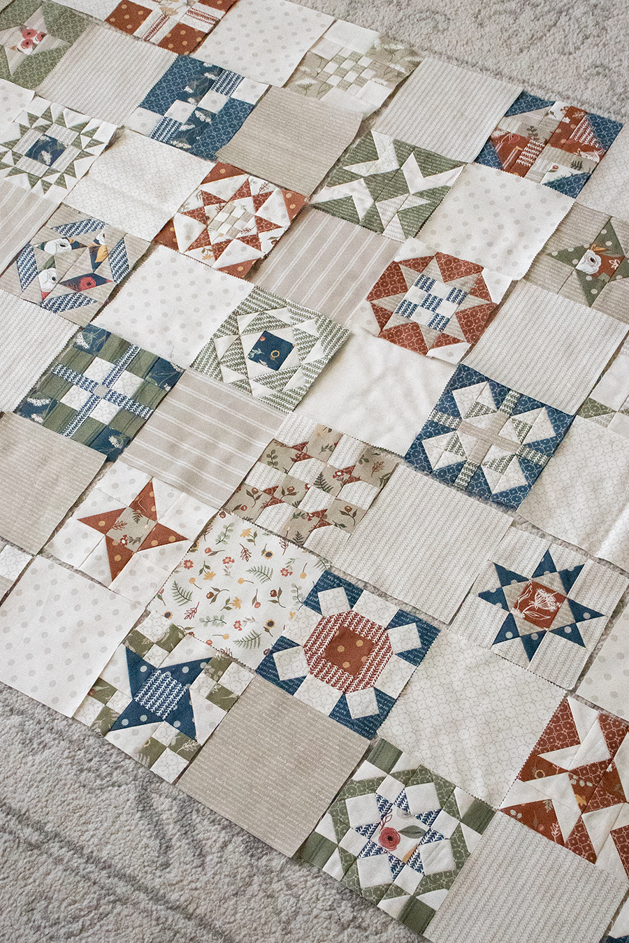 Moda Blockheads 4: Block 25 "Heart" - Lella Boutique