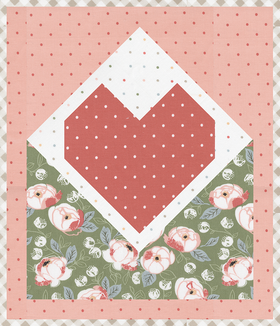 FREE Love Note Mini Quilt Pattern by FQS - Lella Boutique