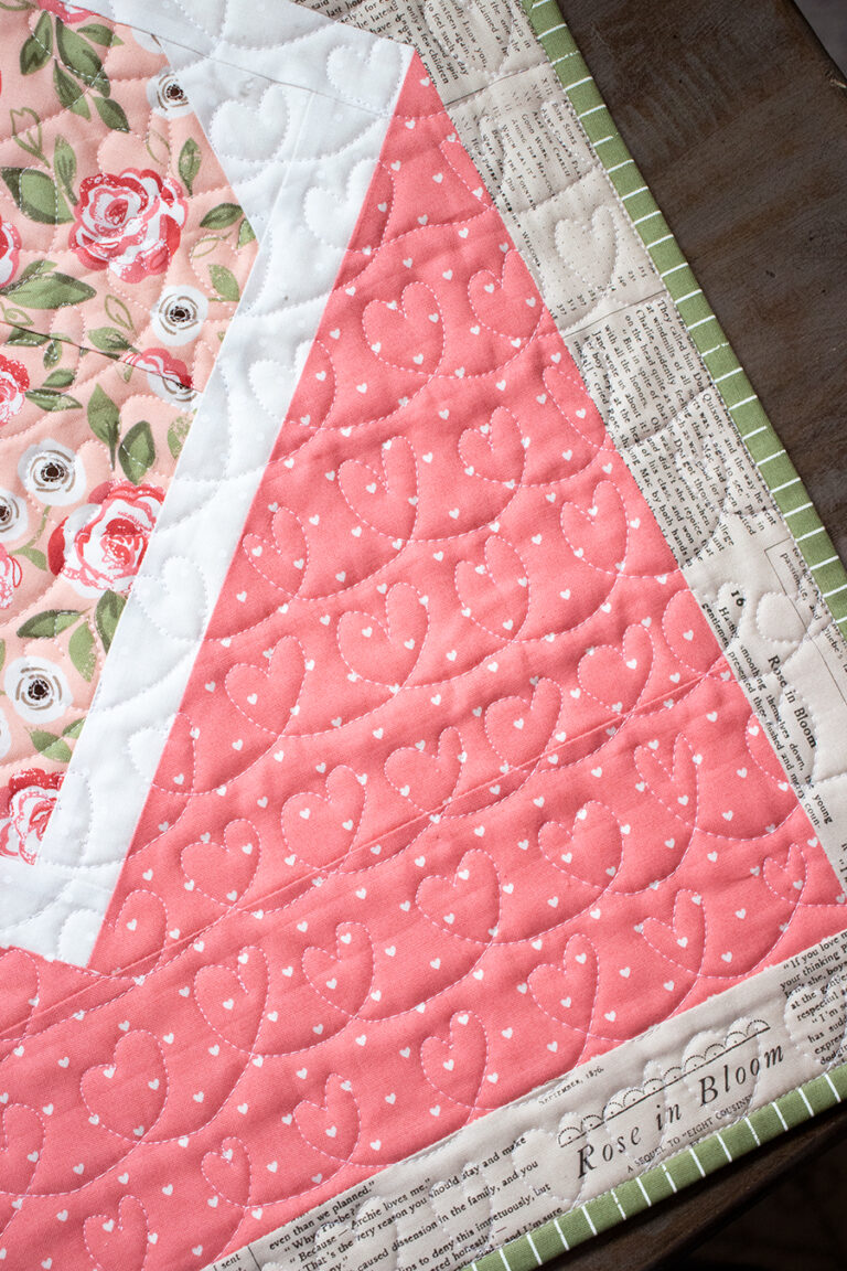 FREE Love Note Mini Quilt Pattern by FQS - Lella Boutique