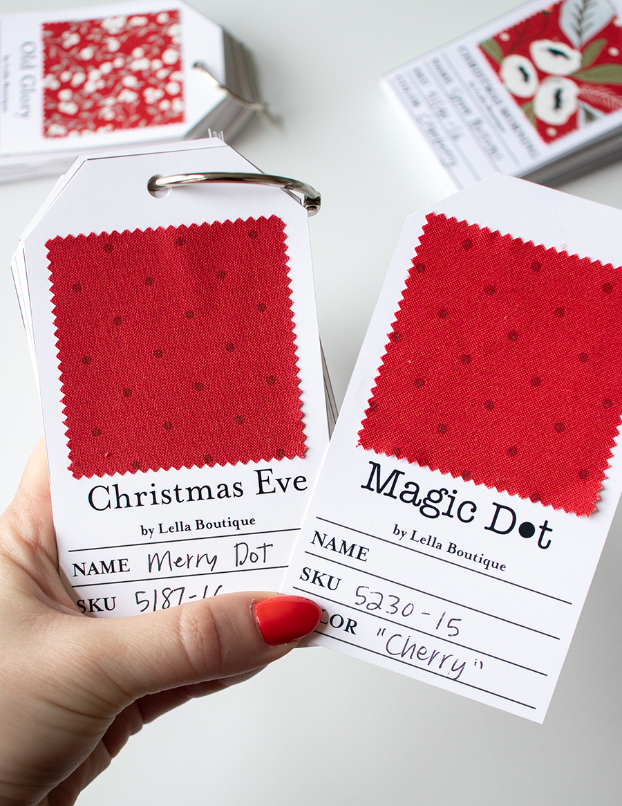 Magic Dot Fabric Color Guide - Lella Boutique