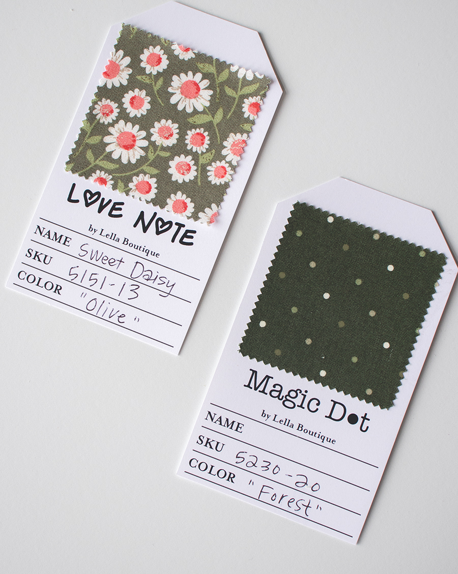 Magic Dot Fabric Color Guide - Lella Boutique