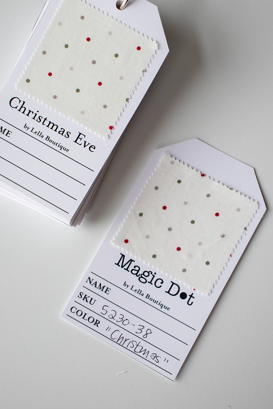 Magic Dot Fabric Color Guide - Lella Boutique