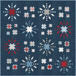 "Grand Finale" Fireworks Quilt {Navy Version} - Lella Boutique